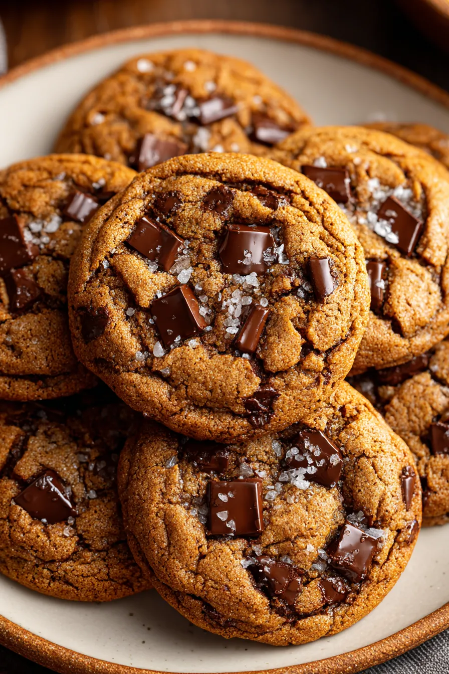 Chewy Brown Butter Chocolate Chip Cookies – Cooking With Annie