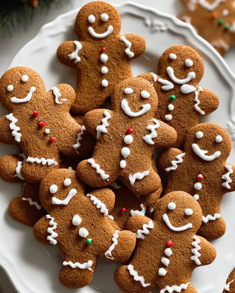 Soft and Chewy Gingerbread Man Cookies – Cooking With Annie