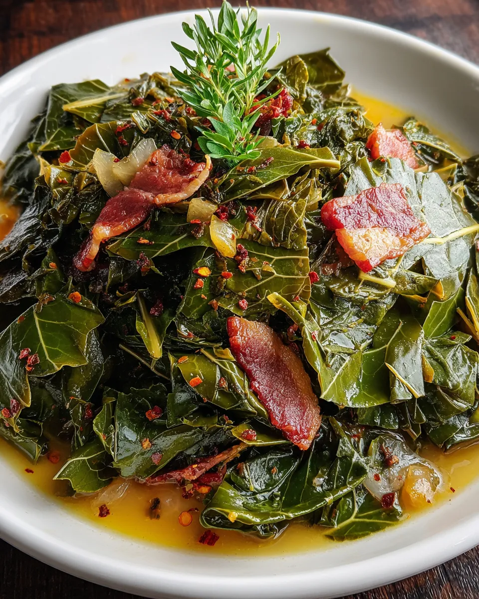 Authentic Southern Collard Greens – Cooking With Annie
