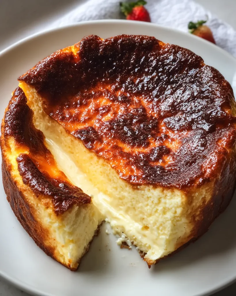 Burnt Basque Cheesecake – Cooking With Annie