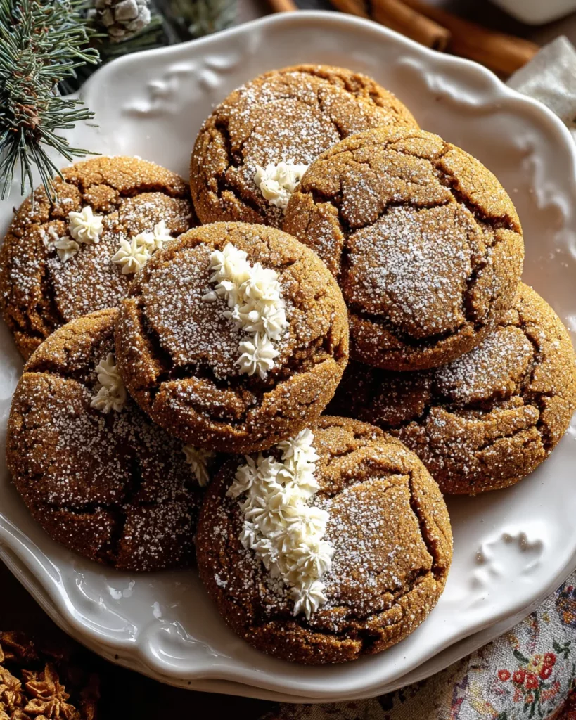 Gingerbread Cheesecake Cookies – Cooking With Annie