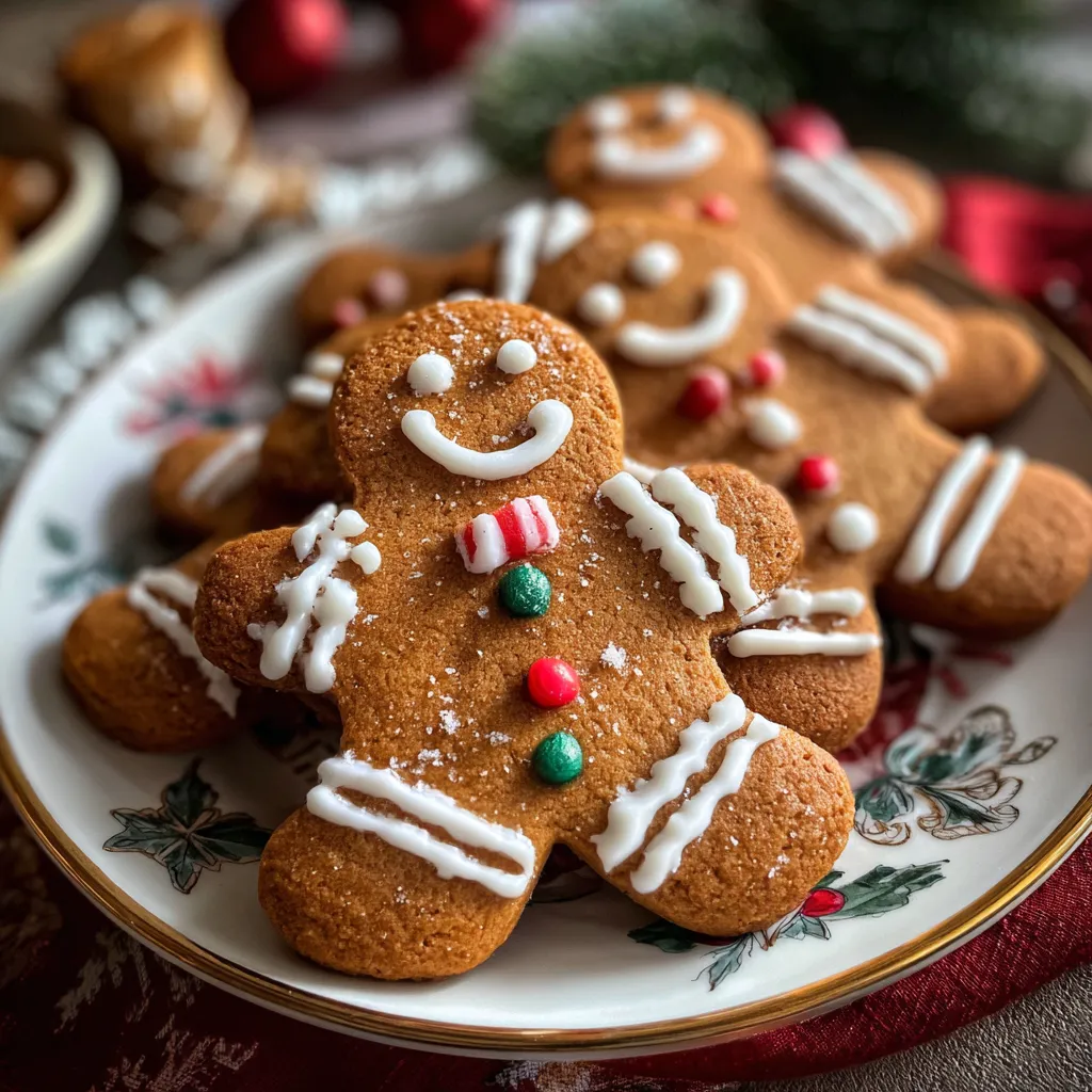 Soft & Chewy Gingerbread Man Cookies – Cooking With Annie