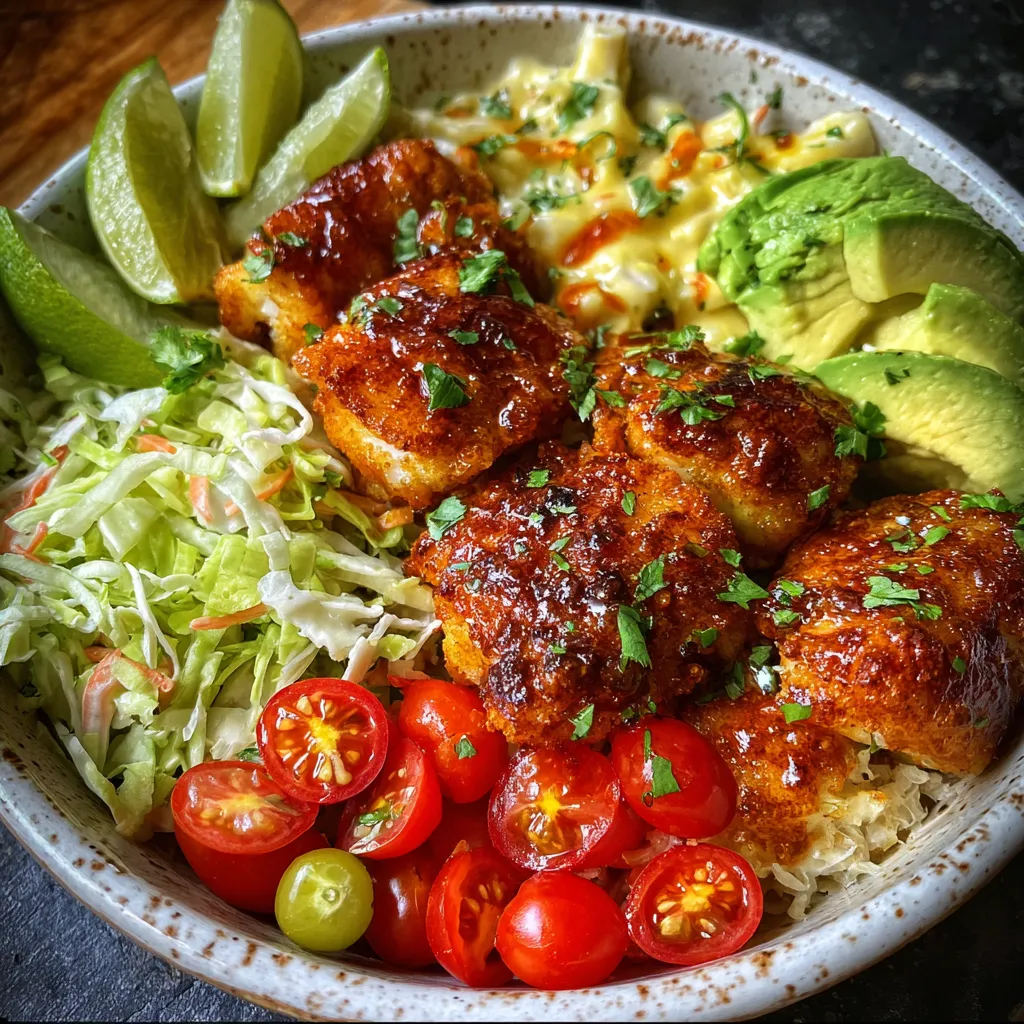 Crispy Fish Taco Bowls – Cooking With Annie