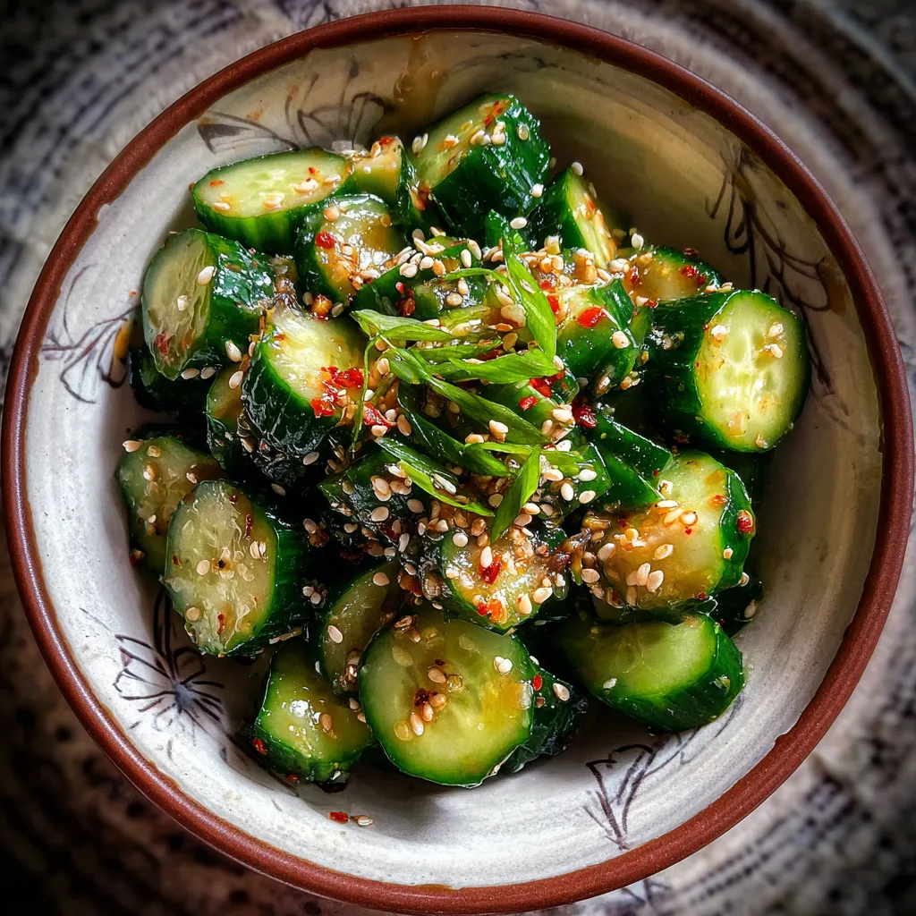 Korean Cucumber Salad – Cooking With Annie